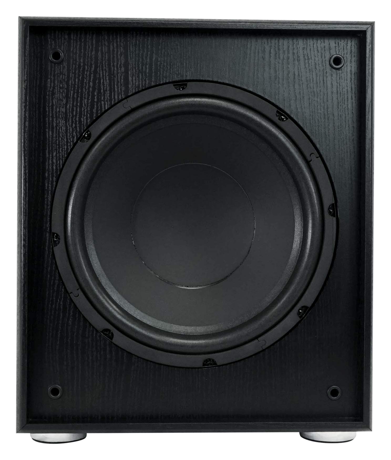 Rockville Rock Shaker 10" Inch Black 600w Powered Home Theater Subwoofer Sub