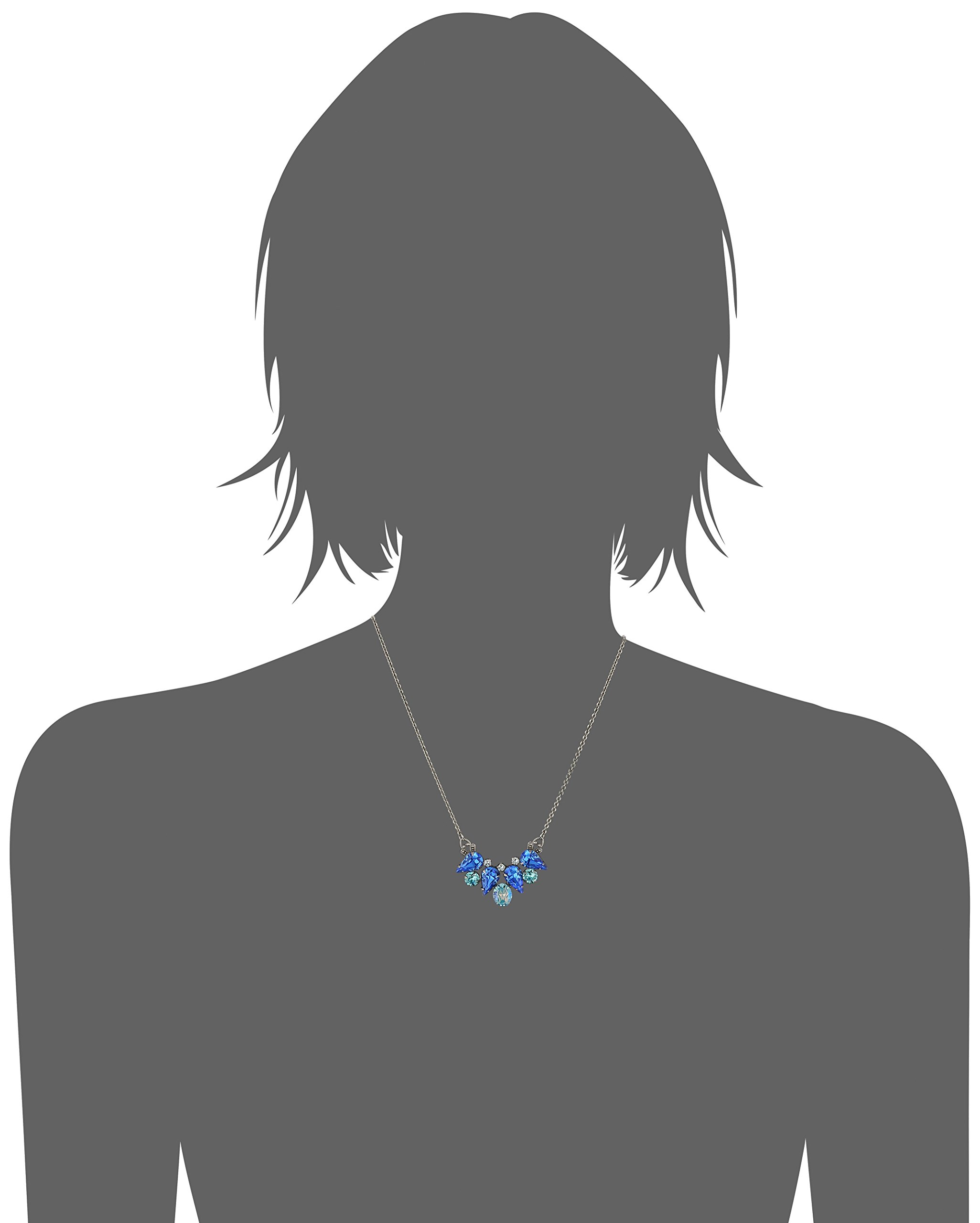 Sorrelli Ultramarine Center of Attention Pendant Necklace, Blue