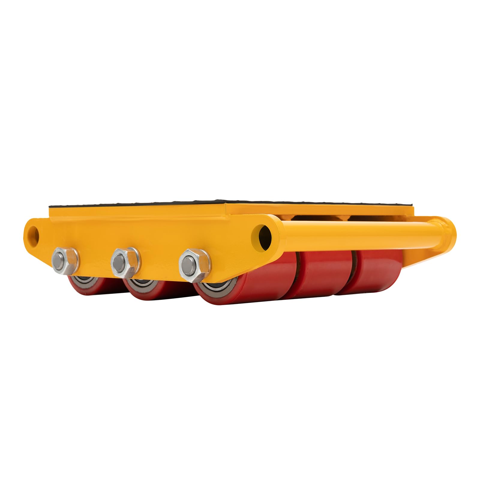 Shipping Trolley 360°Swivel Heavy Duty Machinery Mover Dolly Skate Roll Cart 15T Build to Last Excellent Loading Bearing Capacity High Stability Flexible Quiet Movement Homes Logistics Decoration