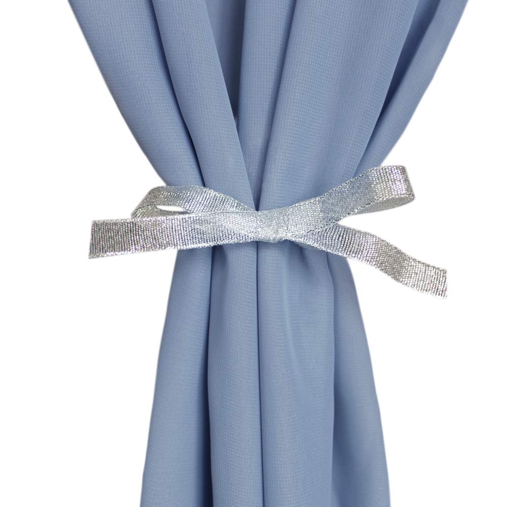 Socomi 10ft Dusty Blue Chiffon Table Runner 29x120 Inches Wedding Runner Sheer Bridal Shower Decorations