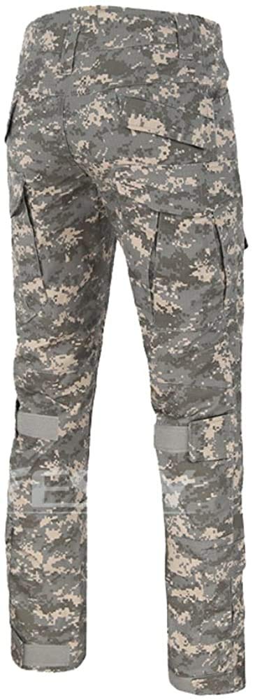 TOMITANY DXdesign Tactical 1/4 Zip Combat Long Sleeve T-Shirt Pants Set Slim Fit Hunting Military Uniform Dry Quick (XX-Large, Gray Set)