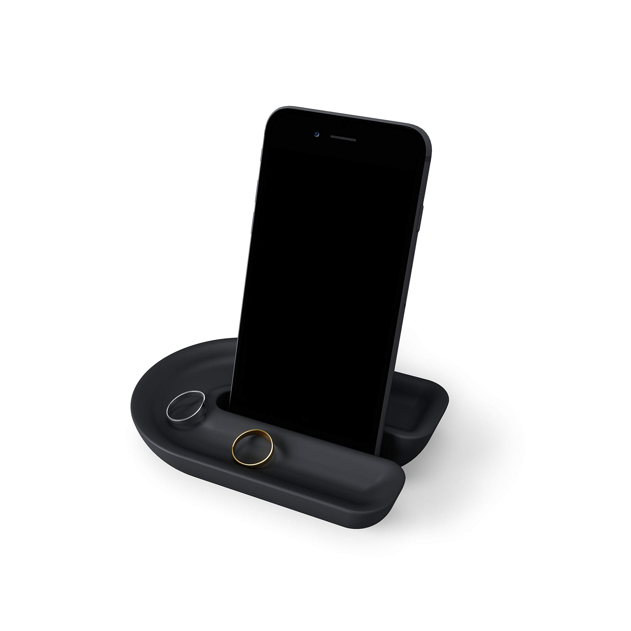 Umbra Junip Modern Resin Phone Holder Black 3.44 x 0.94 x 4.75