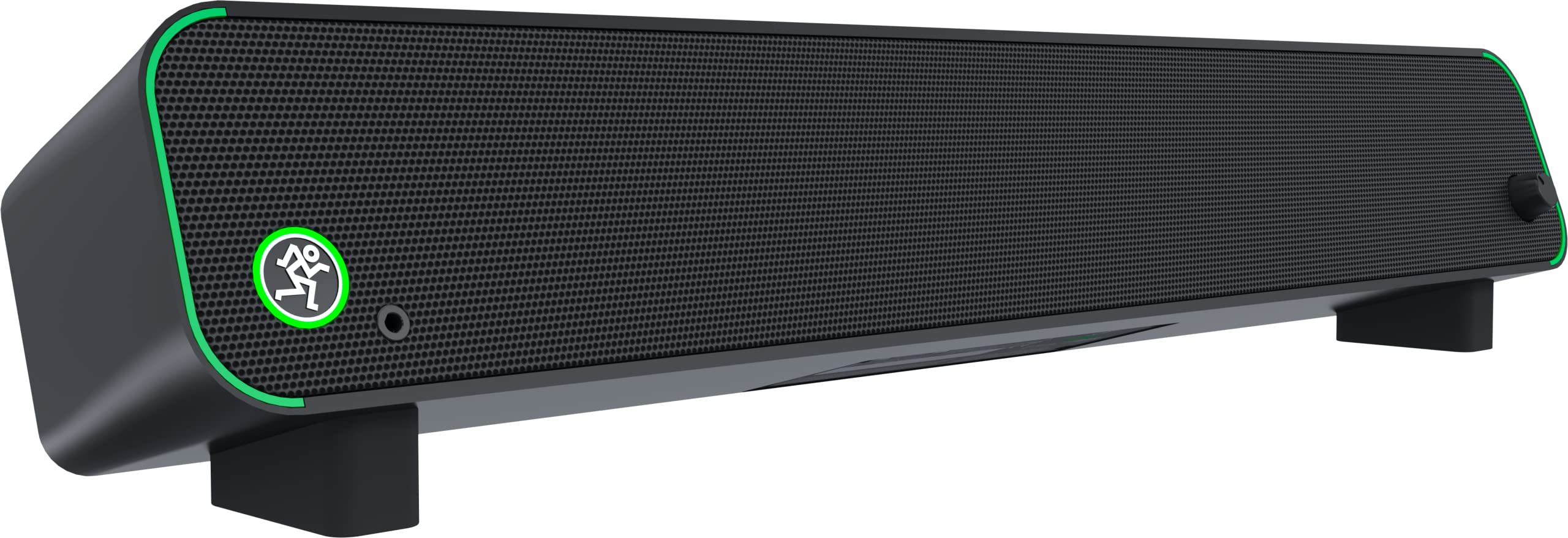 SAMSUNG QN43QN90BAFXZA 43" QLED Quantum Matrix Neo 4K Smart TV with a Mackie CR-STEALTHBAR Desktop Soundbar with Bluetooth - Black/Green (2022)(USED)