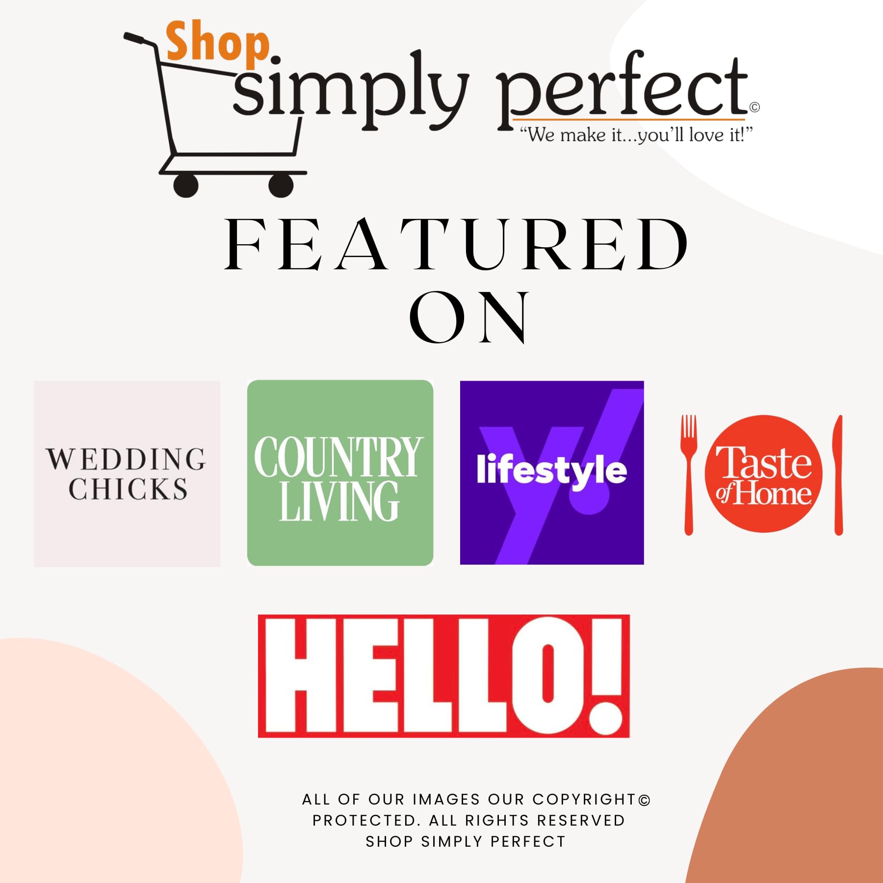 Shop Simply Perfect Acrylic Cake Topper, Custom Wedding Cake Topper, Personalized Acrylic Hexagon Cake Toppers for Anniversary, Engagement, Birthday, Shower Celebration- Made in USA (Design 2)