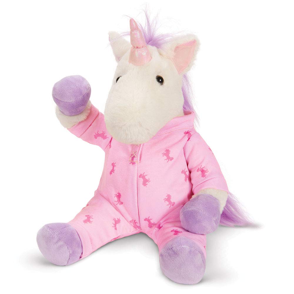 Vermont Teddy Bear Stuffed Unicorn - Unicorn Stuffed Animal, PJ Pals, 13 inch
