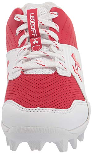 Under Armour Boys' Toddler Leadoff Mid RM Jr, Red (600)/White, 10