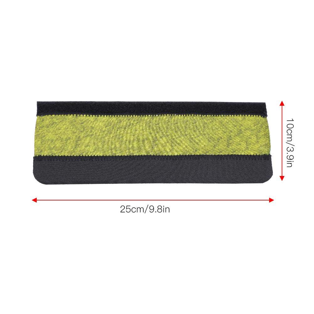 VGEBY1 Bike Chain Protector, Decal Chainstay Frame Guard Chain Cover for Mountain Bikes(Yellow)