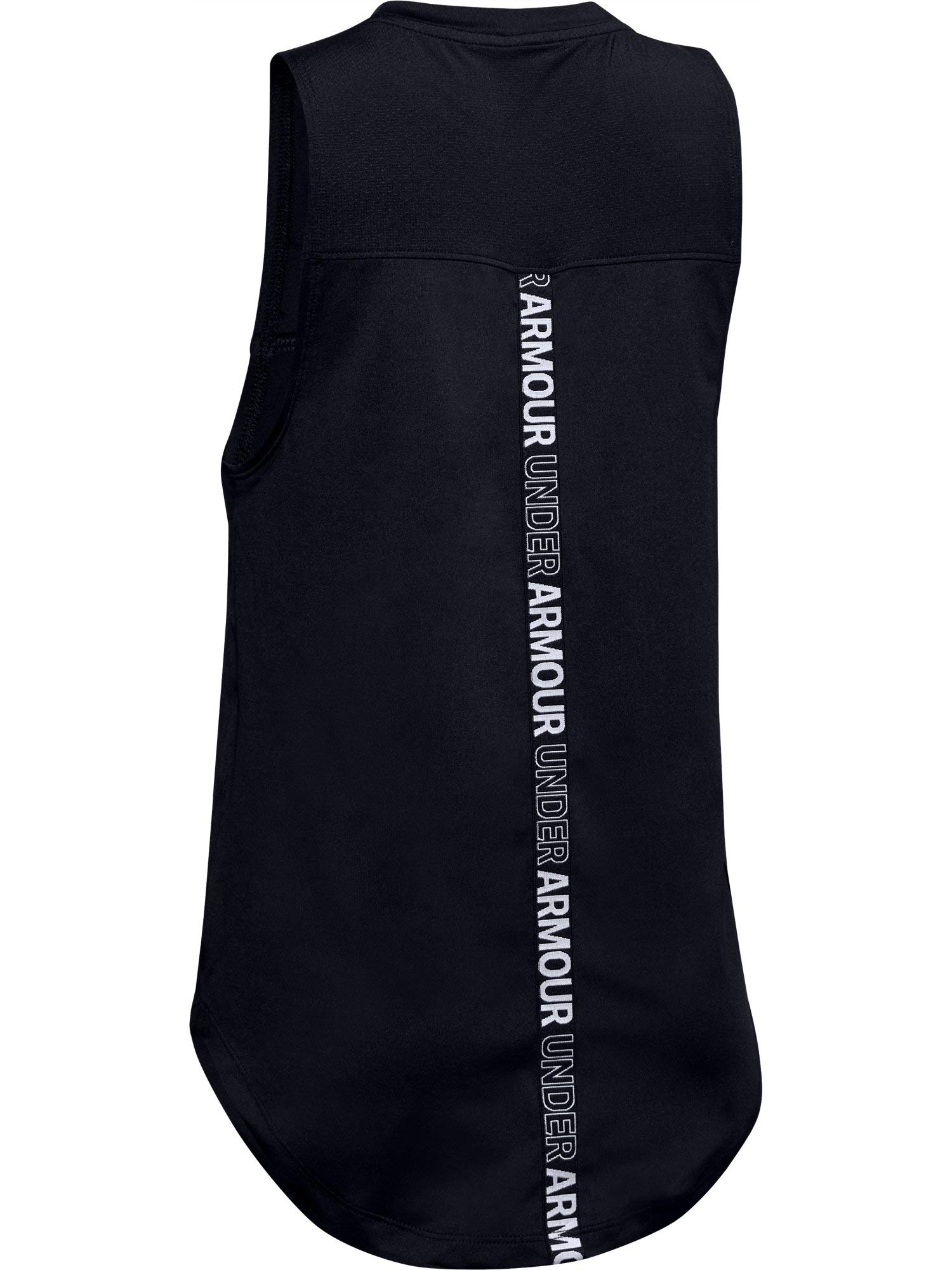 Under Armour Girls' HeatGear® Armour Tank YSM Black
