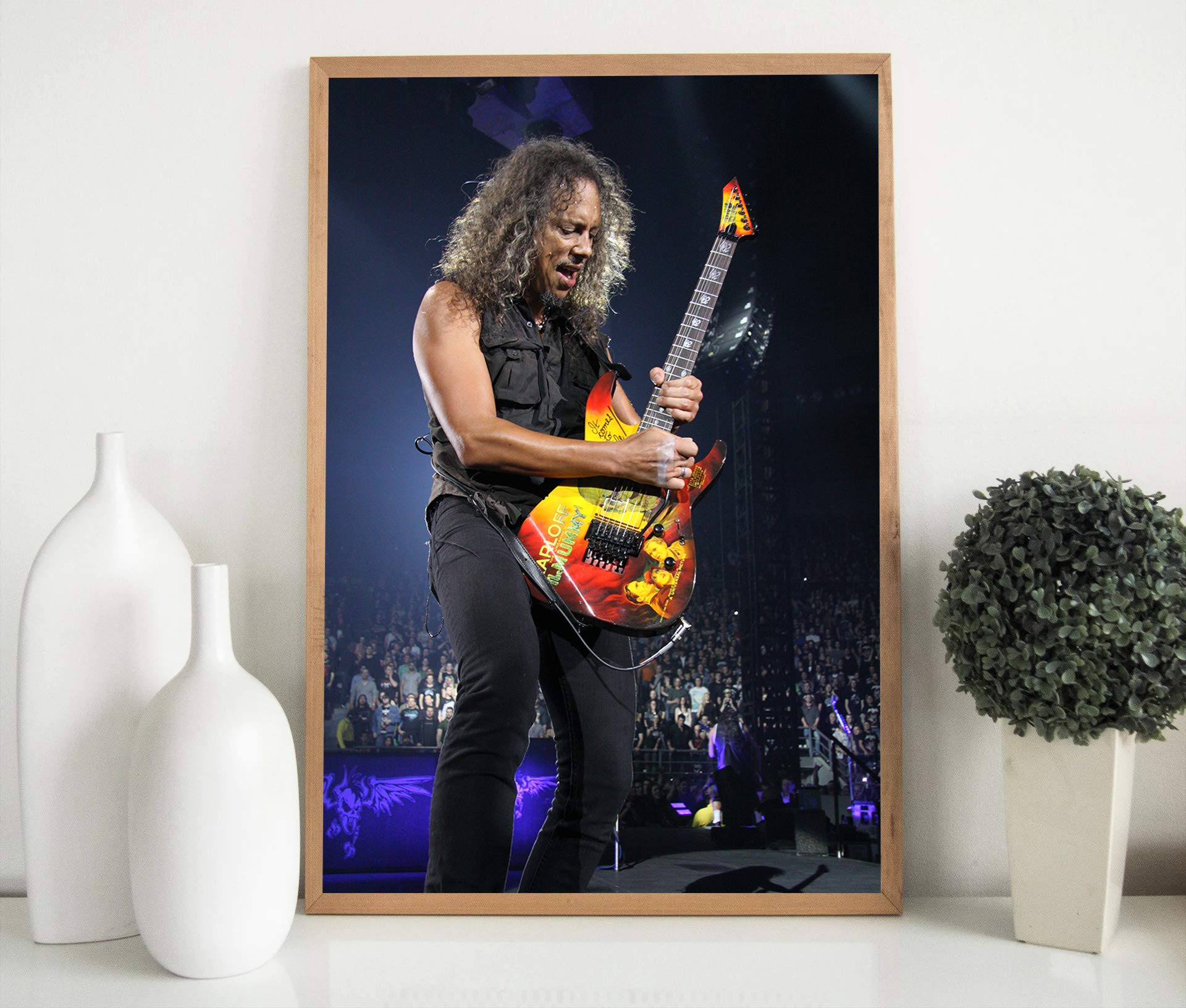 Wall Decor Kirk Hammett Poster (13 x 19 Inches) | Ready To Frame For Office, Living Room, Dorm, Kids Room, Bedroom, Studio