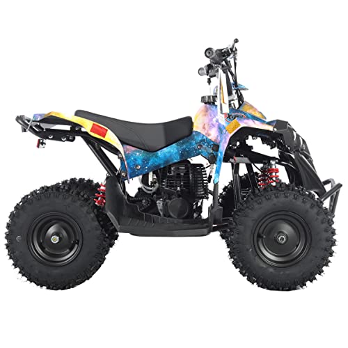 X-PRO Storm 40 ATV 4 Wheelers 40cc ATV Quads Quad with Gloves, Goggle and Face Mask (Starry Camo)