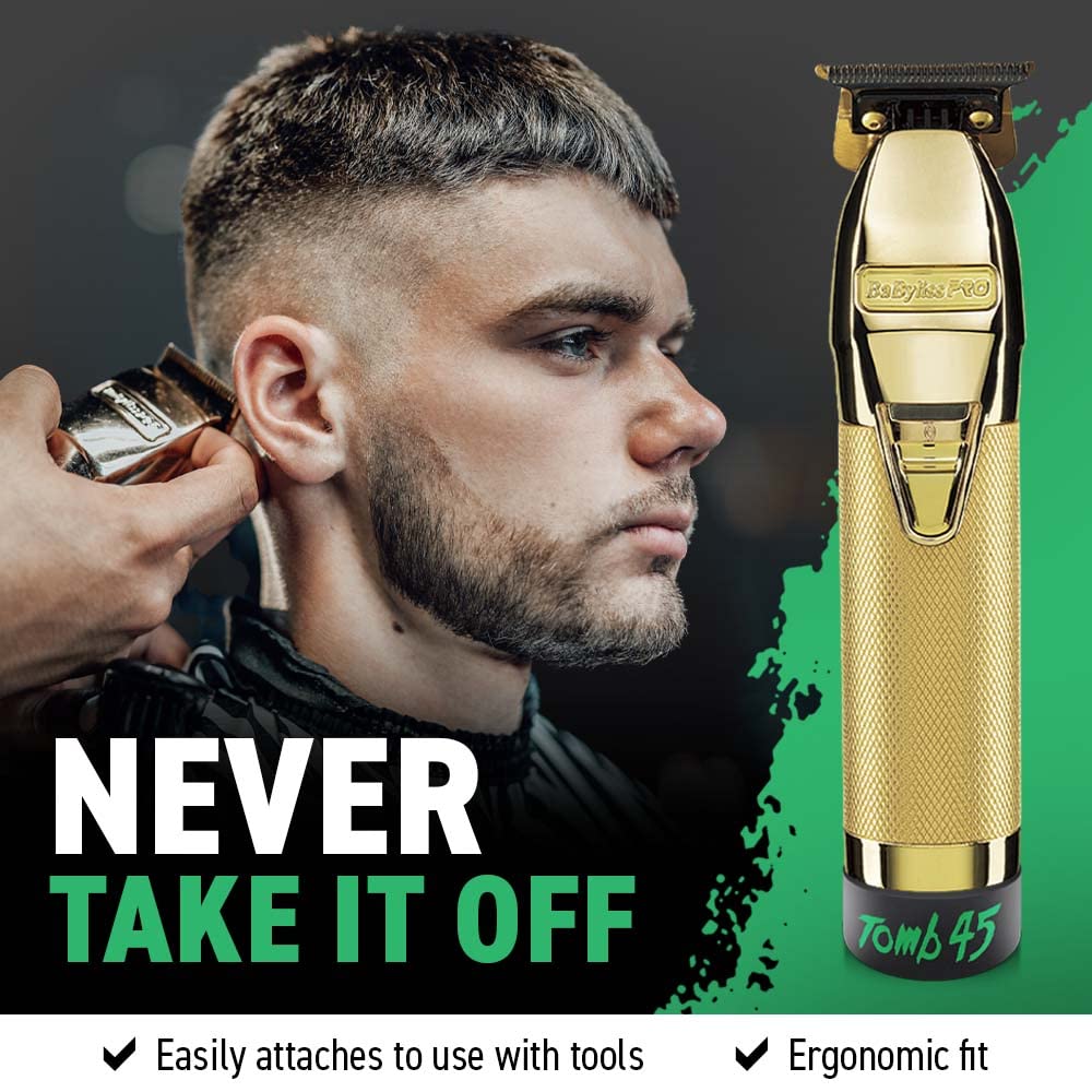 Tomb 45 Wireless Charging PowerClip | Cordless Power Clip for Hair Trimmers for Skeleton FX Trimmer, BaBylissPRO Barberology GOLDFX FX787G | Professional Barber Tools