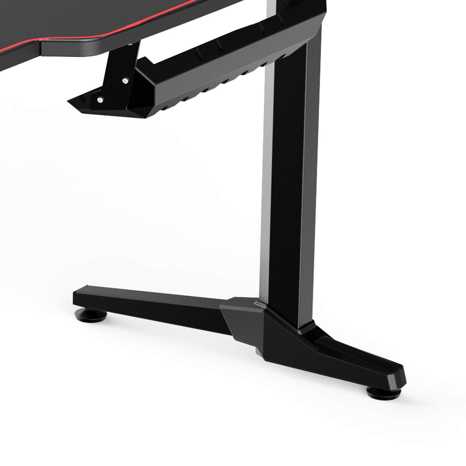 soges 55 inches Gaming Desk Computer Desk Computer Gamer Desk Pro Table Ergonomic PC Desk with USB Charger Cup Holder and XL Mouse Pad