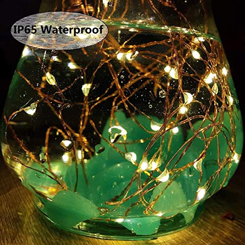 WDWL Solar Lantern String Outdoor Waterproof LED Copper Wire Flashing Home Courtyard Garden Holiday Landscape Decoration Light Strip