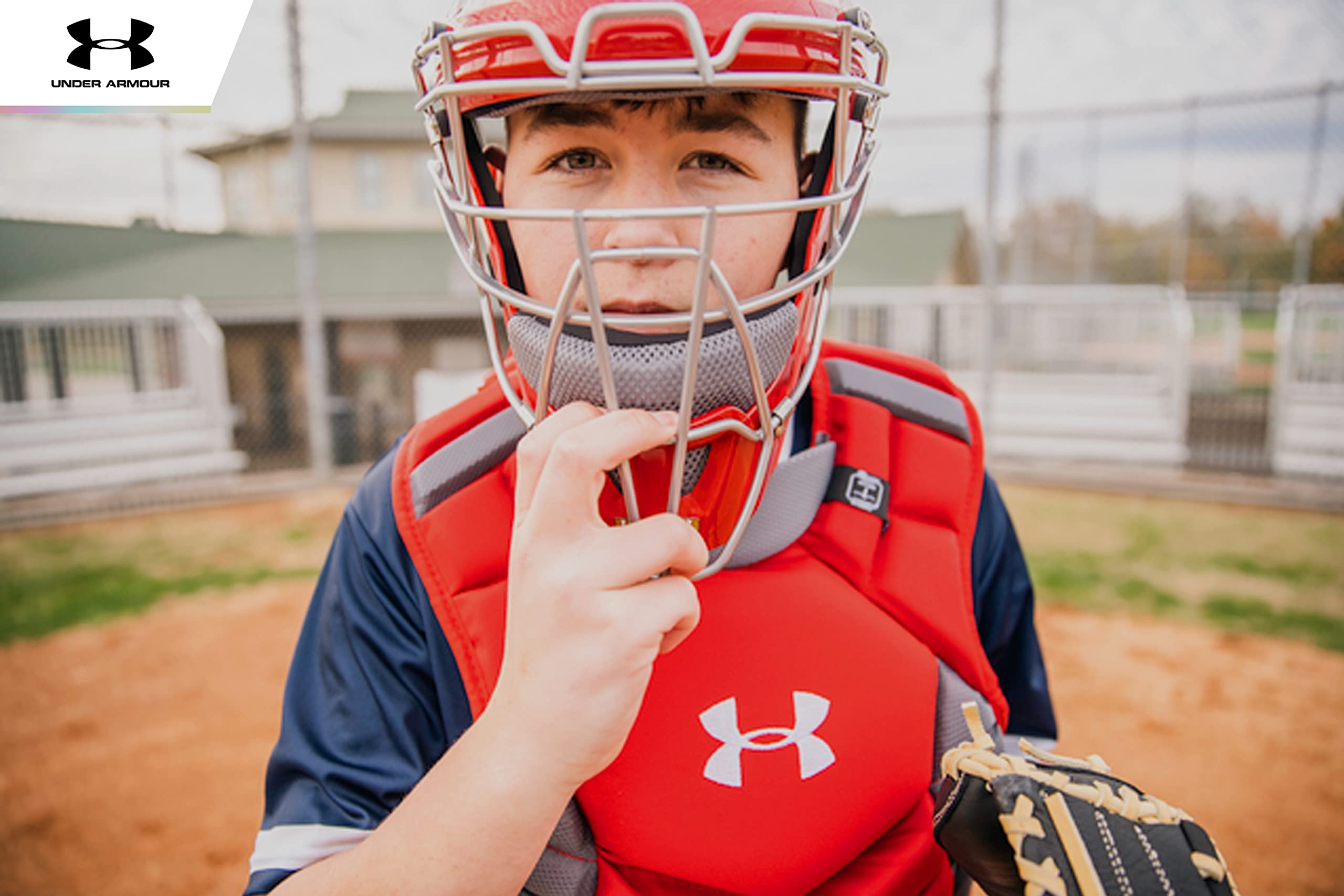 Under Armour UACKCC4-SRPSC UA Pro Series/Catching Kit/Senior/Ages 12-16 UAhg3A / UAcpcc4-Srp / UAlg4-Srp Meets Nocsae Chest Protector Standard (Nd200) SC