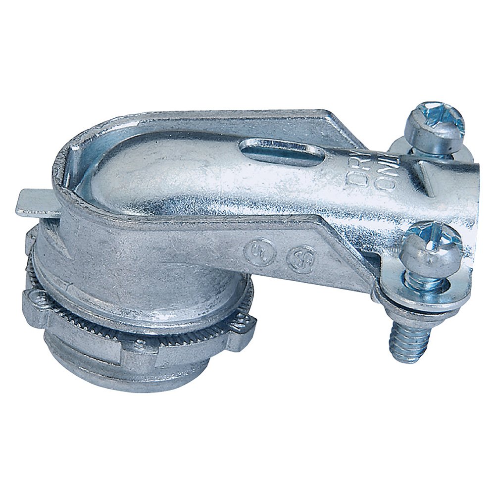 Sigma Electric, Silver Sigma Engineered Solutions ProConnex 49806 Flex 90-Degree Squeeze Connector 3/4-Inch, 1-Pack, Size