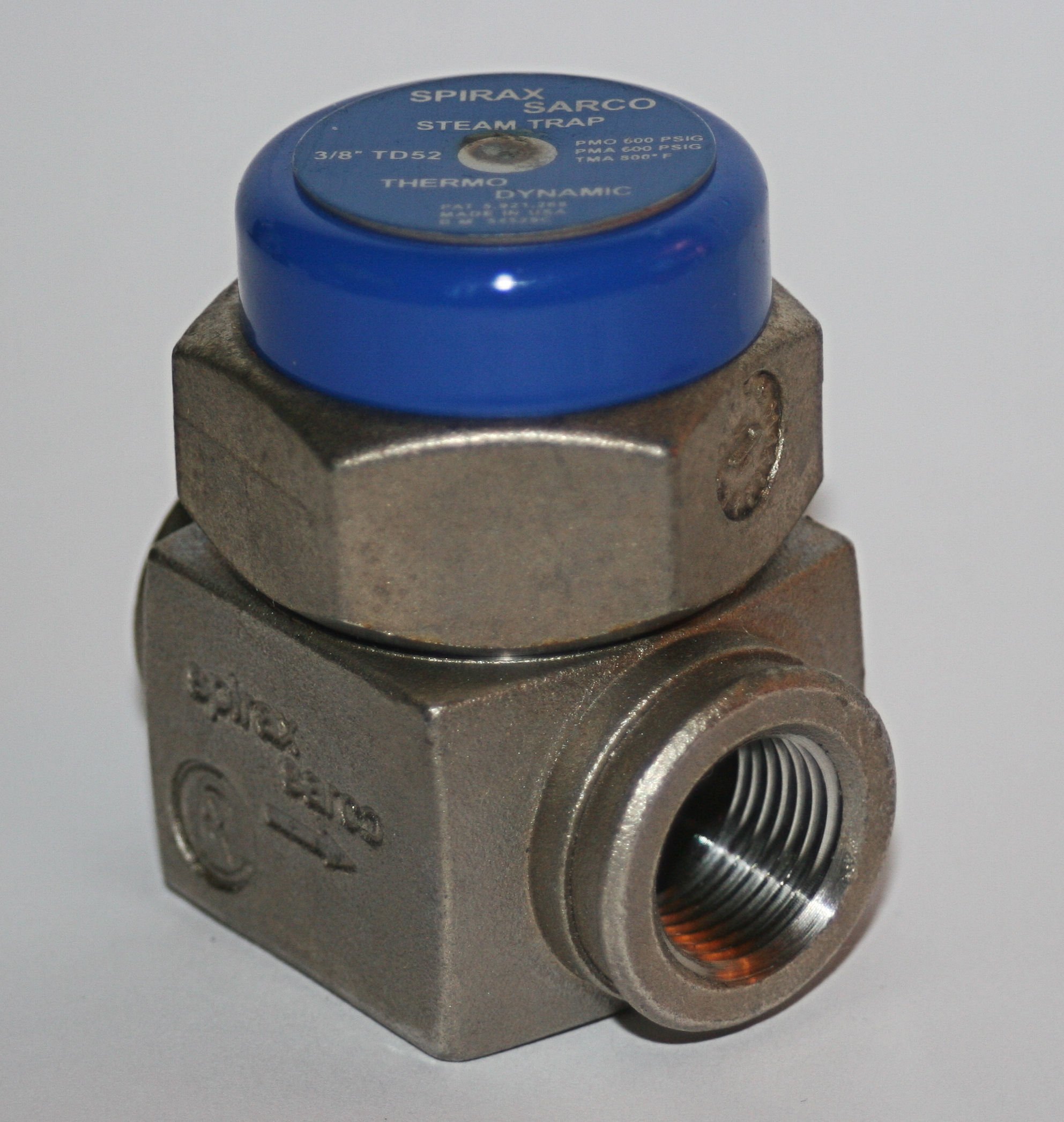 Spirax Sarco TD-52 3/8" NPT Steam Trap 3.5-600 PSI TD52