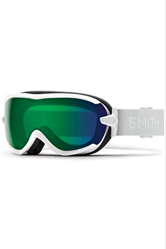 SMITH Optics Virtue Goggle (WHITE VAPOR, Chromapop Everyday Green Mirror)