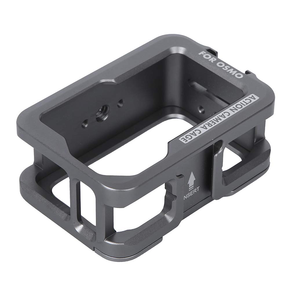 zhuolong Action Camera Protective Cage Vlog Extension Frame for DJI Osmo Action