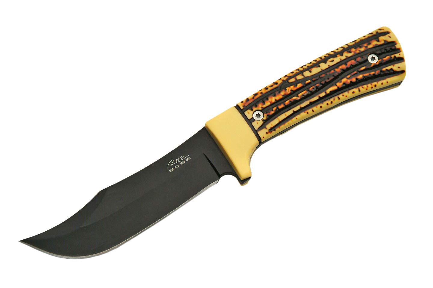 SZCO Supplies Faux Stag Hunting Knife