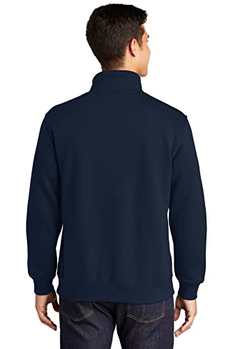 Sport-Tek 1/4-Zip Sweatshirt XL True Navy