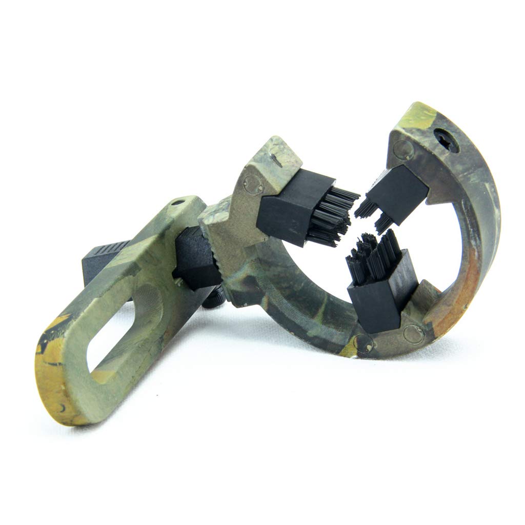 Votono Whisker Biscuit Archery Arrow Rest Brush for Recurve Compound Bow Hunting Capture Arrows Rest Brush Whisker Archery Rest Bow Rest (Camouflage)