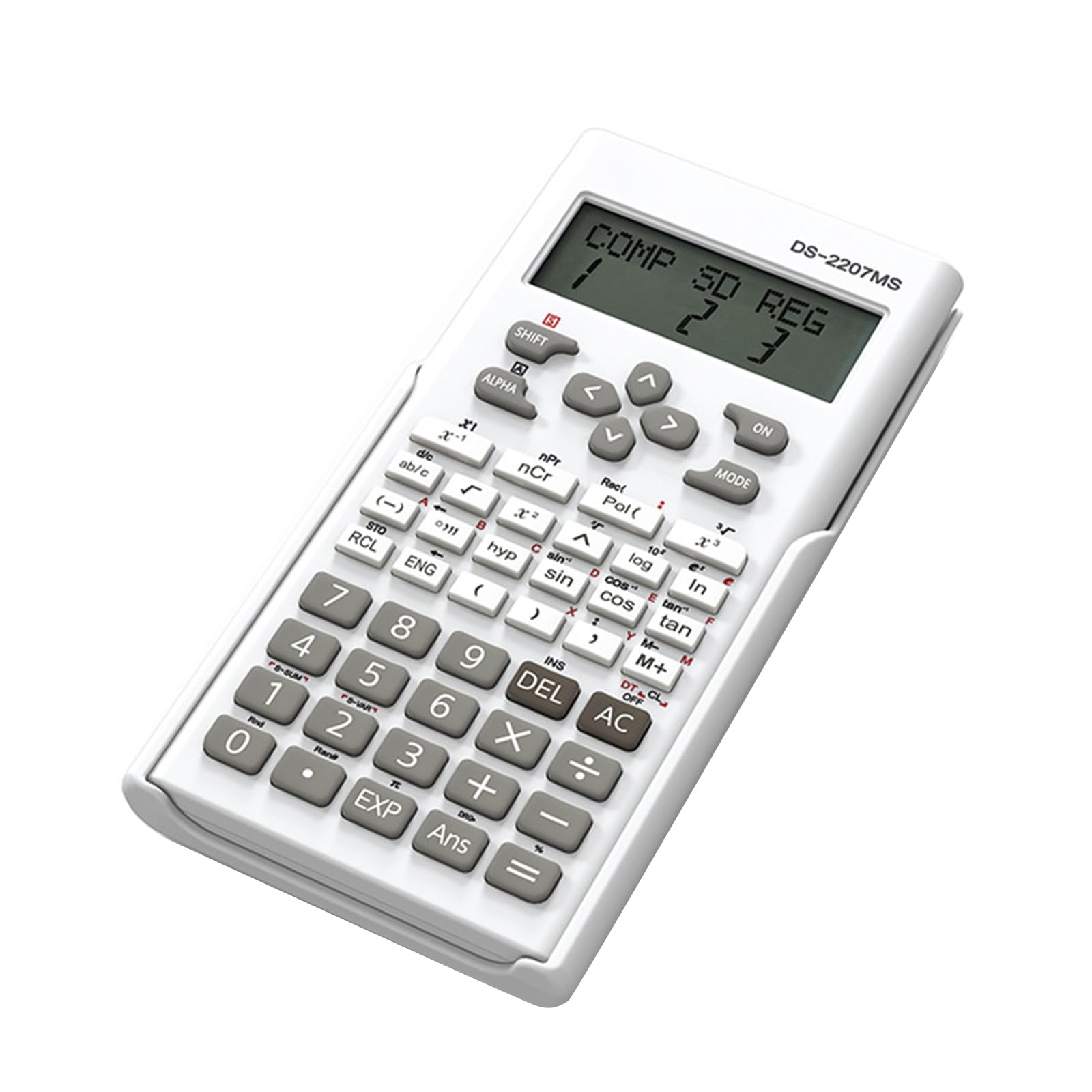 Scientific Calculator Two-Line Display L Students Function Calculators and Portable for School and Business Two Line Display Calculator Protective Case Scientific Calculator Two-Line Display L