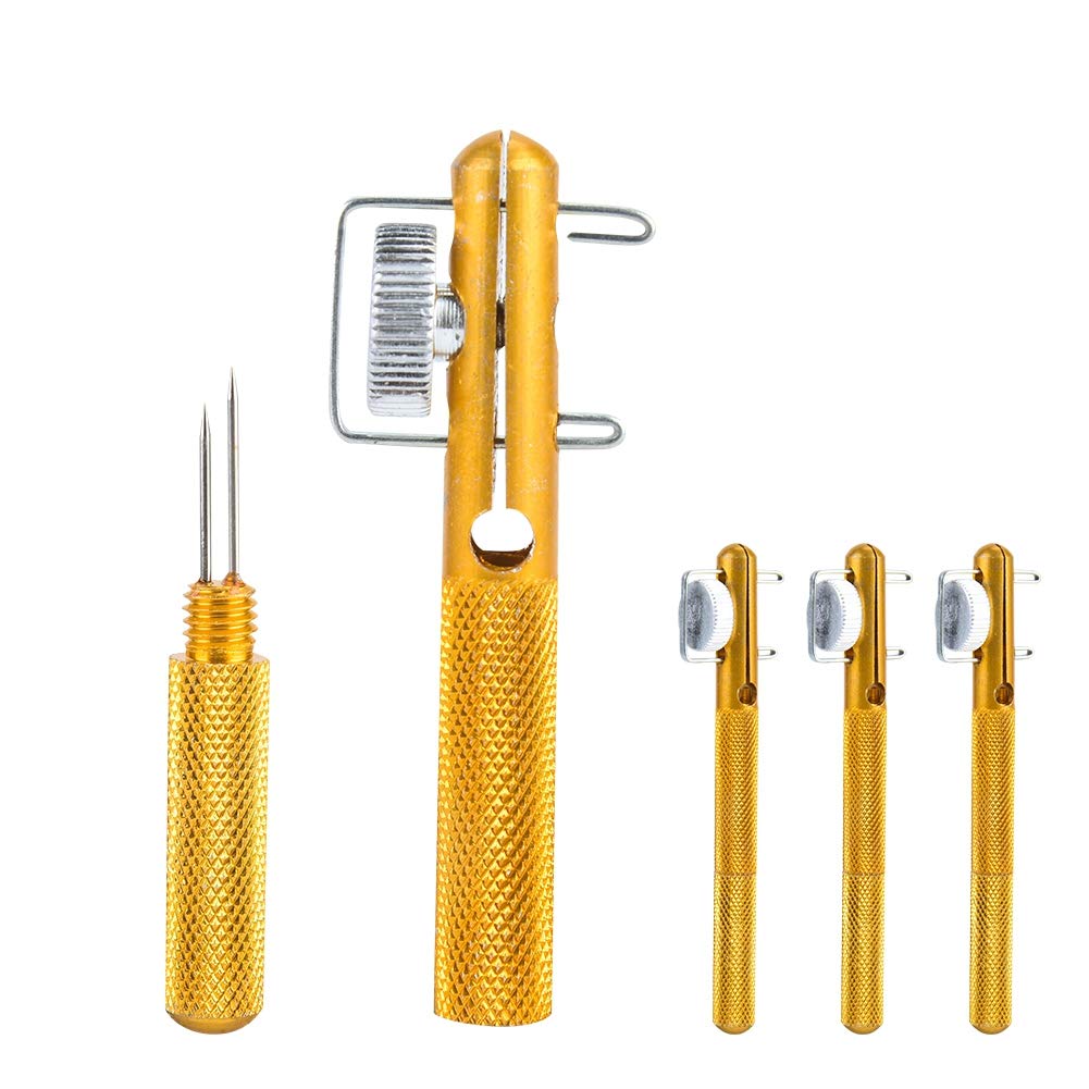 ZPSHYD 4PCS Fly Fishing Knot Tying Tool Set, Easy-Use Hook Tier, Durable Fisher Line Accessory