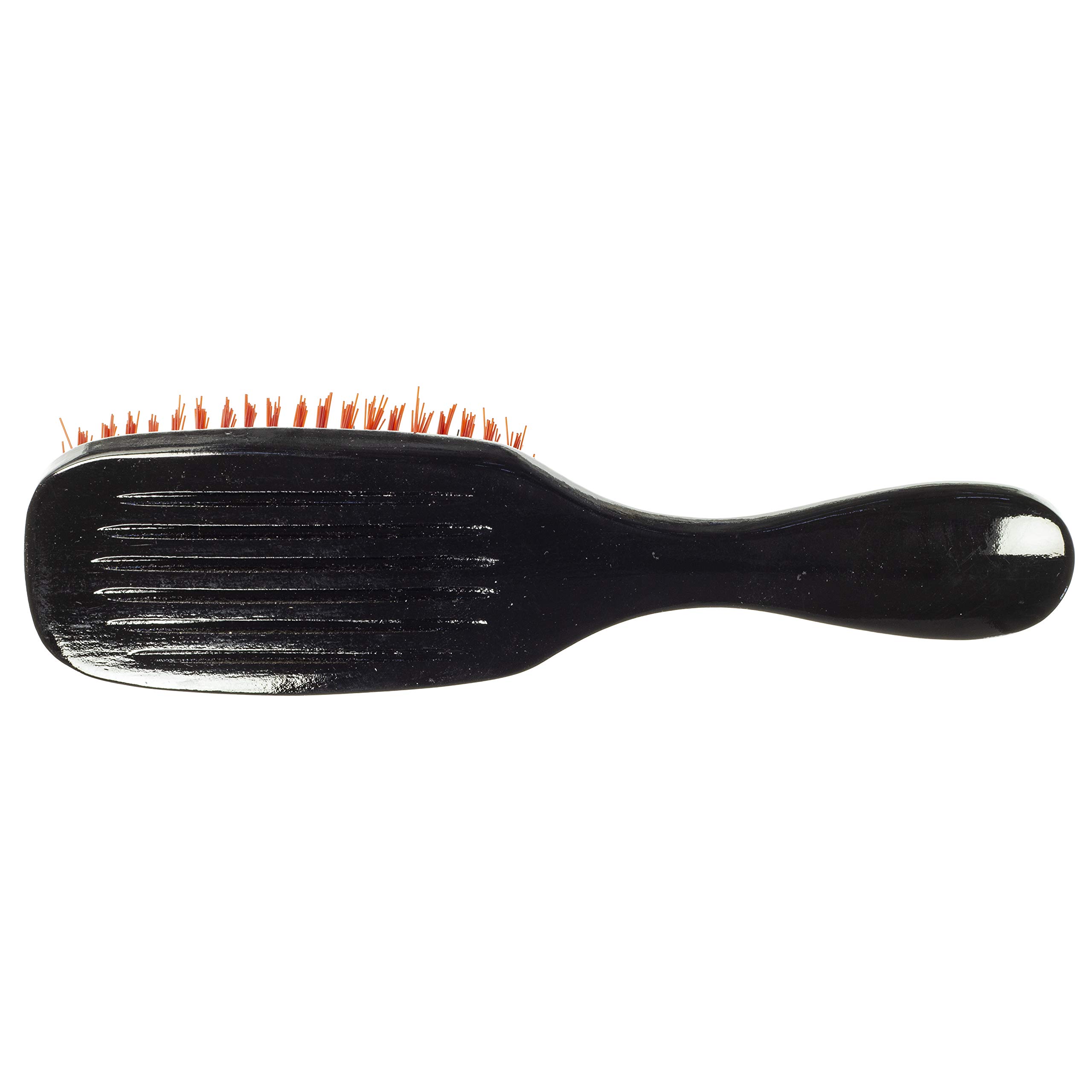 Royalty By Brush King Wave Brush #722-7 row Medium Hard - Good 360 waves brush for wolfing - From the maker of Torino Pro