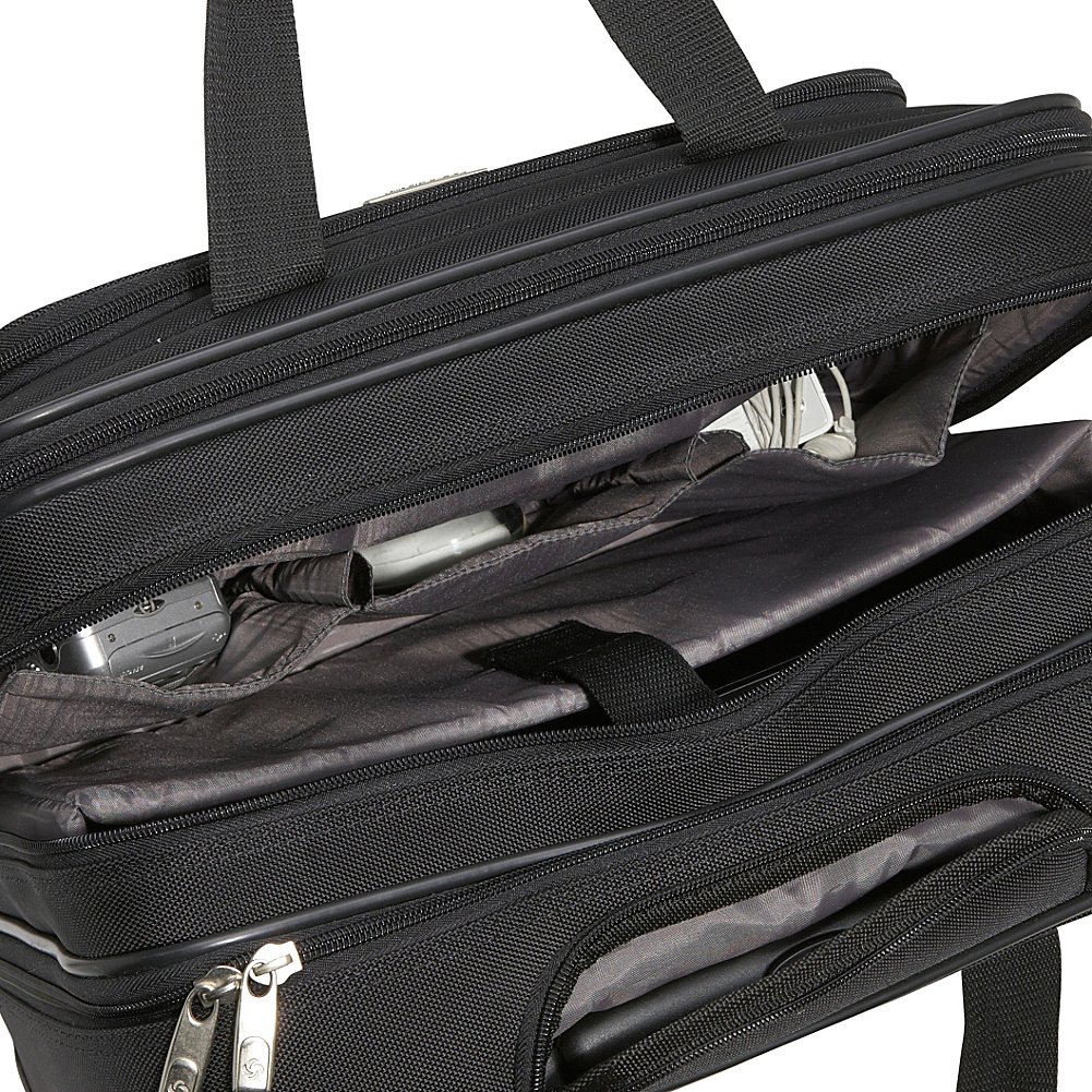 Samsonite Classic Wheeled Business Case, Black, 16.5 x 8 x 13.25-Inch