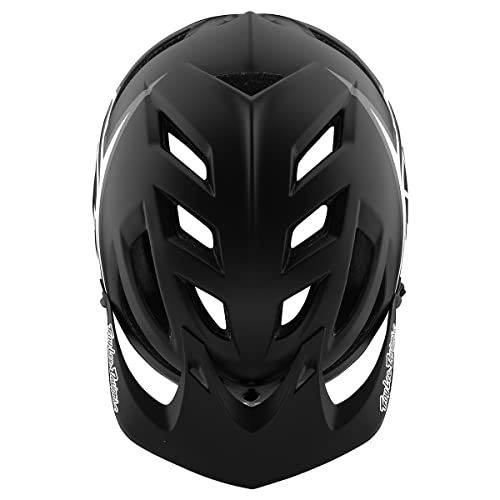 Troy Lee Designs Adult | Trail | All Mountain | Mountain Bike A1 MIPS Classic Helmet - (Black/White, Medium/Large)