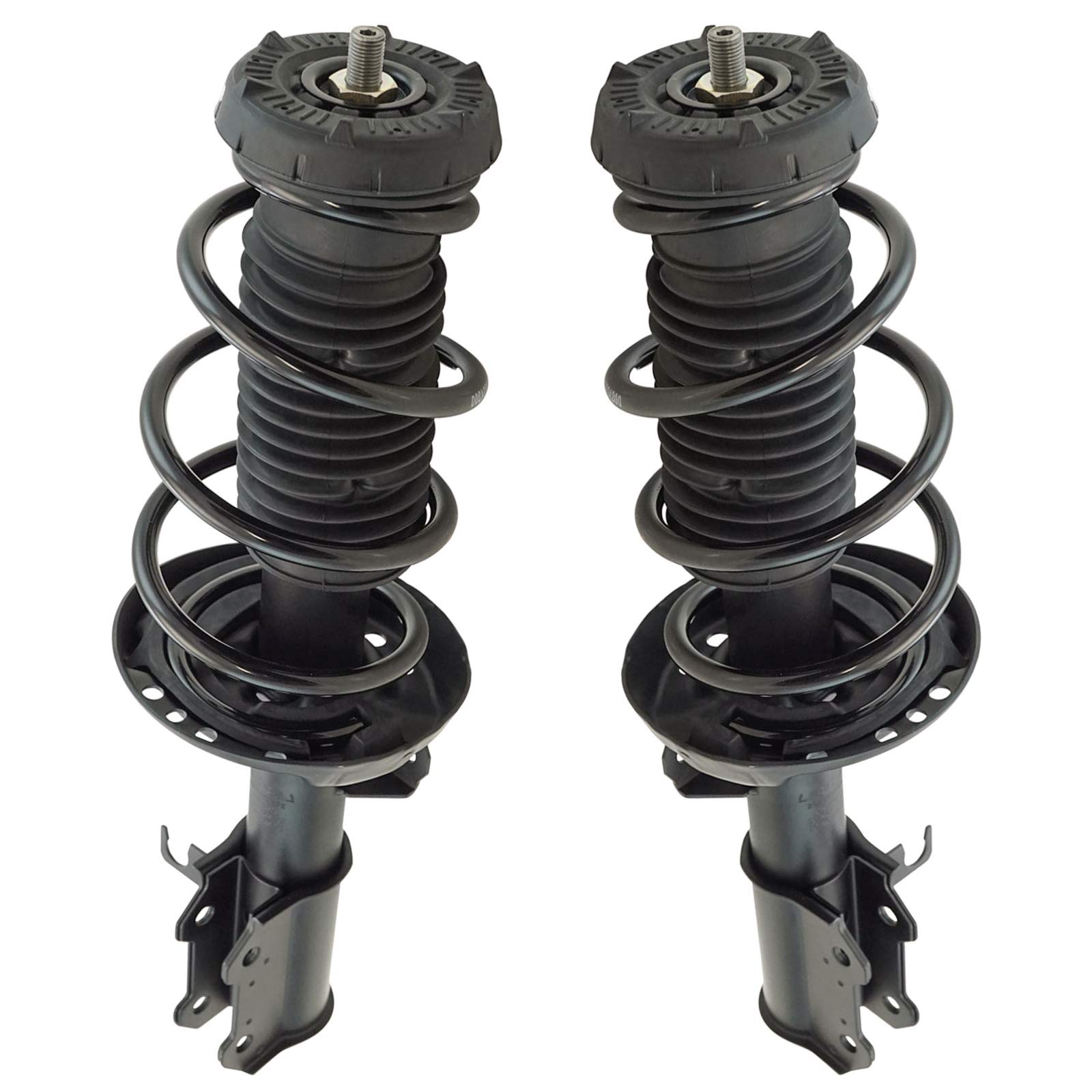 TRQ Front Strut & Coil Spring Assembly Set Driver & Passenger Sides Compatible with 12-17 Buick Verano 12-15 Chevrolet Cruze 16 Cruze Limited