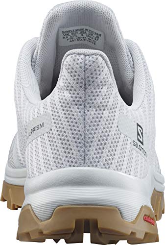 Salomon Outbound Prism Hiking Shoes for Men, Lunar Rock/Lunar Rock/Gum1a, 10