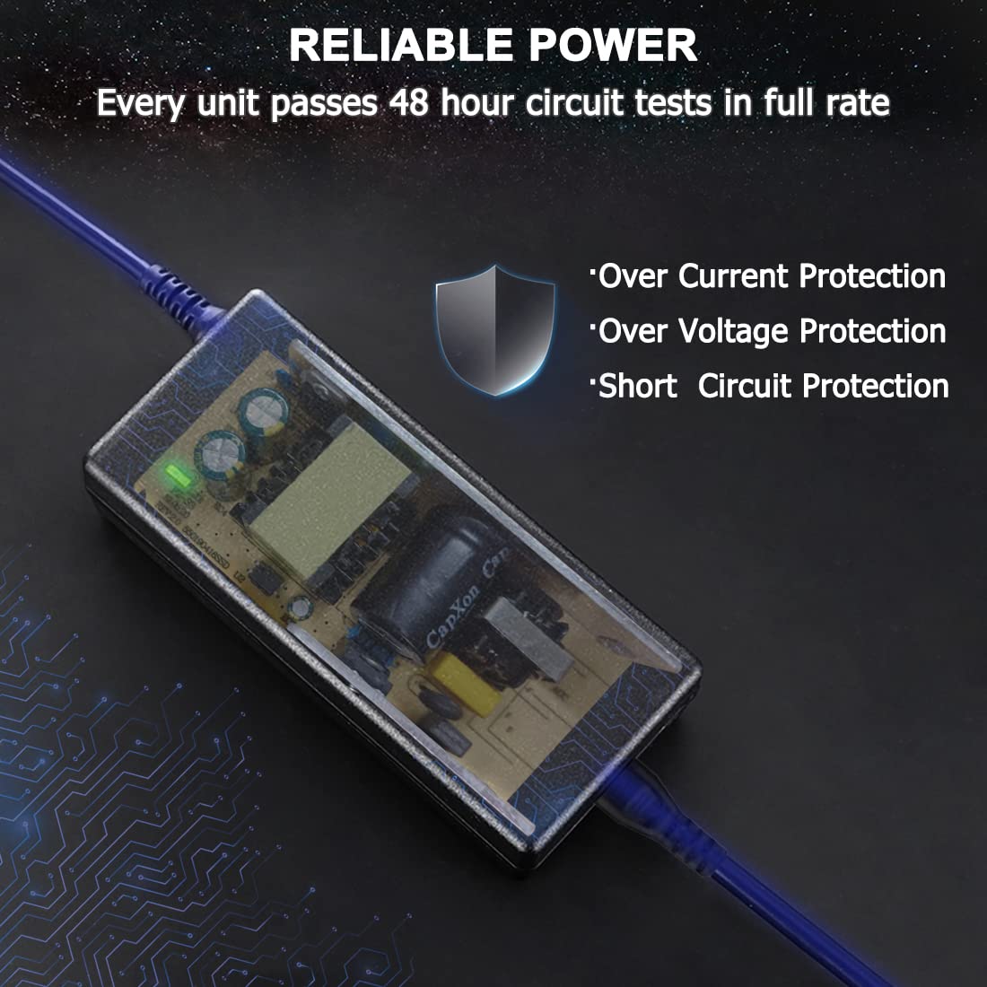UYGALAXY 29V 2A Recliner Power Supply of Linear Actuator Motor AC/DC Adapter Transformer Compatible for Lift Chair,Electric Sofa Limoss OKIN