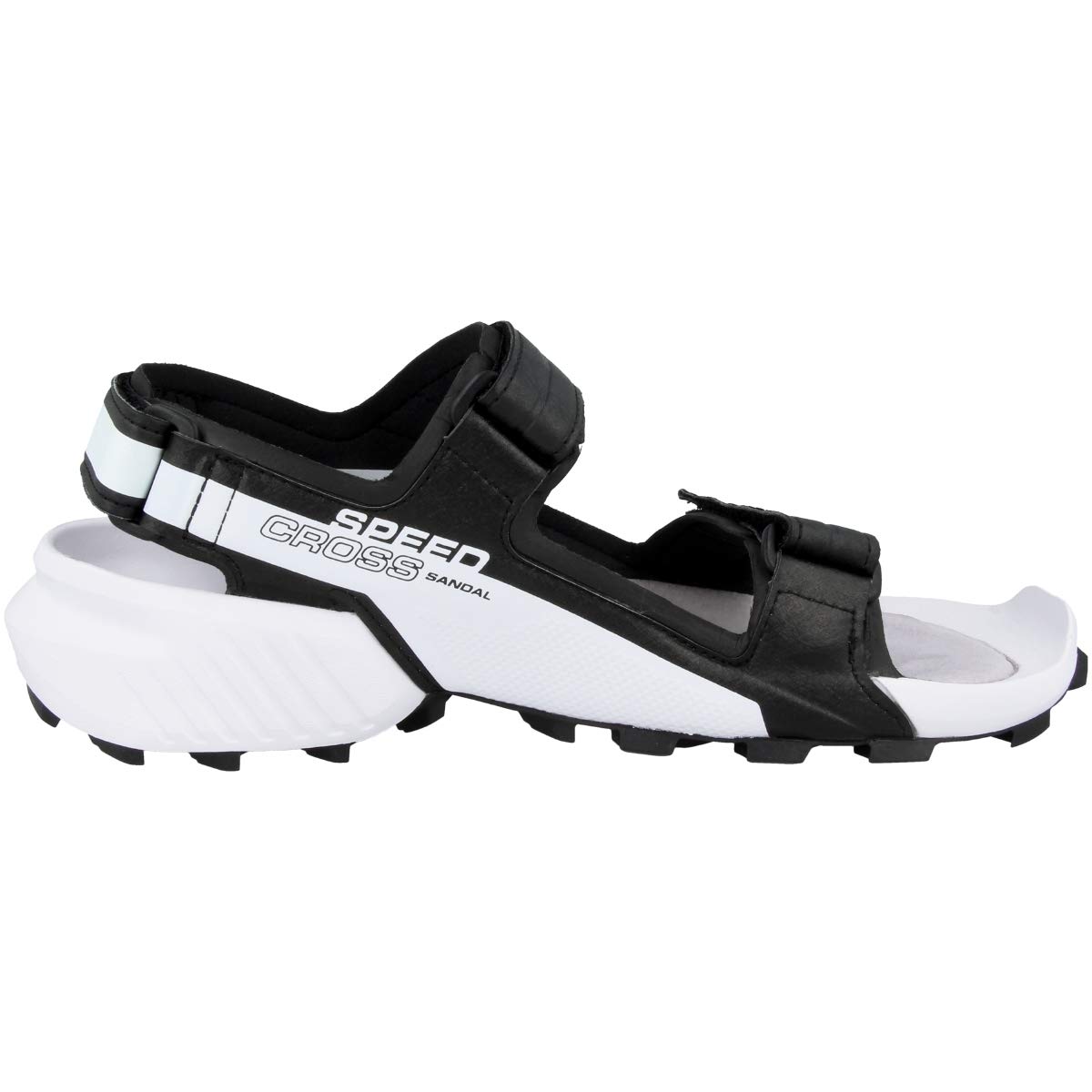 Salomon Unisex Speedcross Sandal Hiking Shoes Sneaker, Black/White/Black, 7 US Men