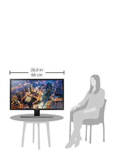 Samsung 28-Inch 4K UHD LED-Lit Monitor (LU28E570DS/ZA), Black (Renewed)