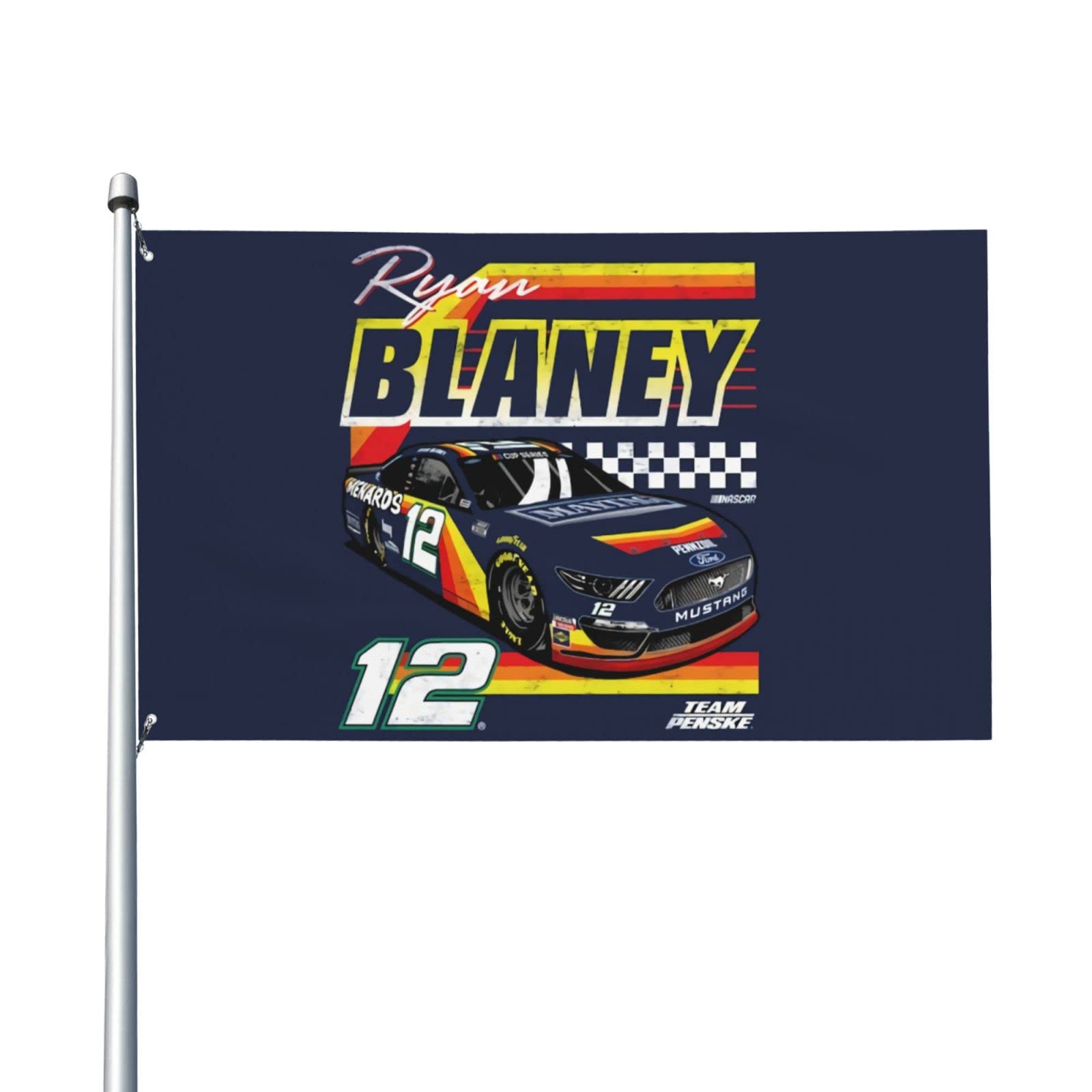 Ryan Blaney 12 3x5 Flag Indoor/Outdoor Banner Decorative Flag 100% Polyester Flag