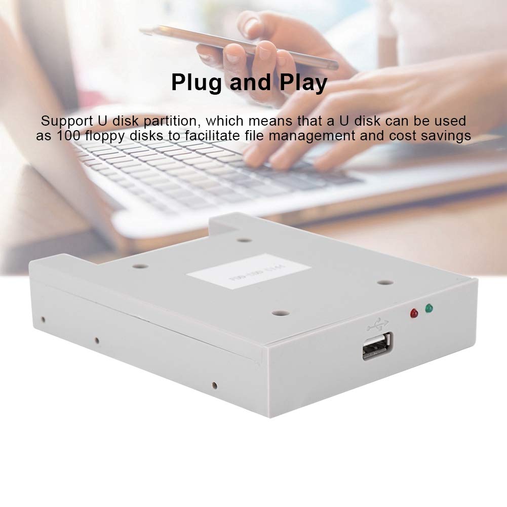 USB Emulator Controllers,FDD-UDD U144 1.44MB USB SSD Floppy Drive Emulator Designed with a 32-Bit CPU for High Integration and Reliable Performance Suitable for Industrial Controllers,Plug and Play