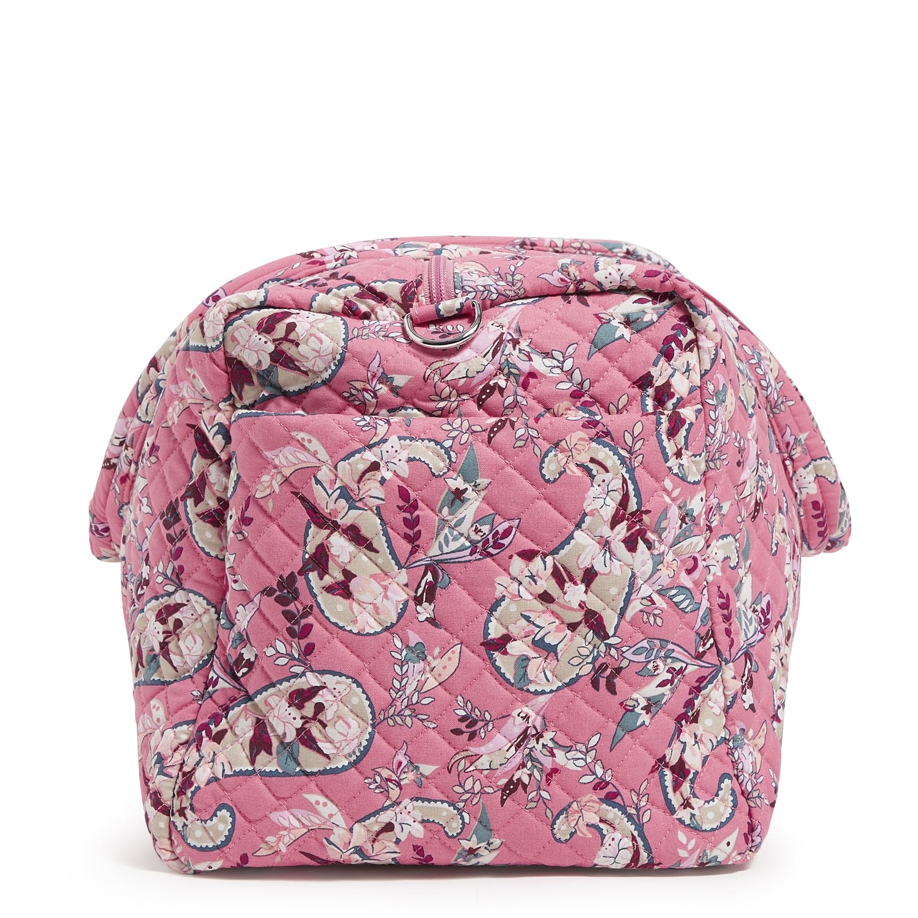 Vera Bradley Women's Cotton Medium Travel Duffel Bag, Butterfly By - Recycled Cotton, One Size