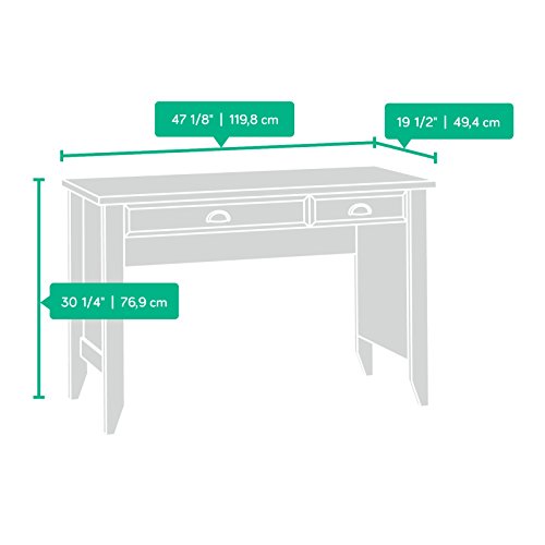 Sauder Shoal Creek Computer Desk, Oiled Oak finish