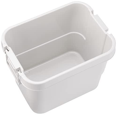 無印良品 MUJI 44620816 Sturdy Polypropylene Storage Box, Mini, 5.8 gal (22 L), Approx. Width 15.6 x Depth 11.6 x Height 14.6 inches (39.5 x 29.5 x 37 cm)
