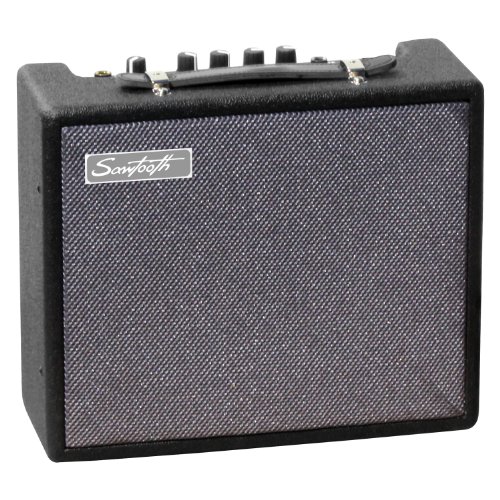 Sawtooth 10-Watt Electric Guitar Amp with Cable, Gig Bag & Pick Sampler