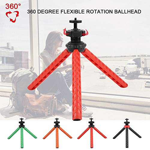 Tripod Slefie Stick,Handheld Portable Mini Folding Abs Extendable Tripod Selfie Stick Stand with 360 Degree Rotation Ball Head for Cellphone,Mirrorless/Action/Lightweight Camera(4#)