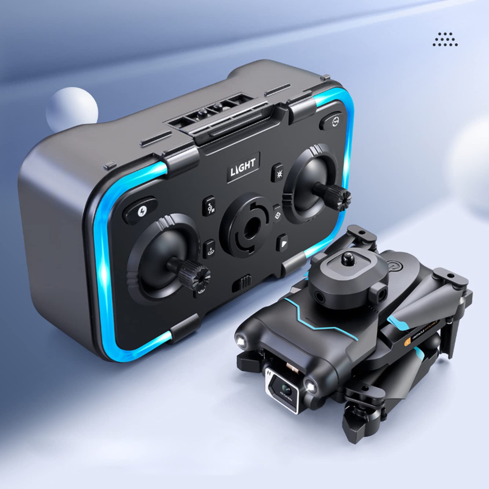 S96 Mini Drone with Dual Camera, 4K HD Foldable FPV Drone, Obstacle Avoidance, Altitude Hold, Remote Control Quadcopter, 360° Flip, Boys and Girls
