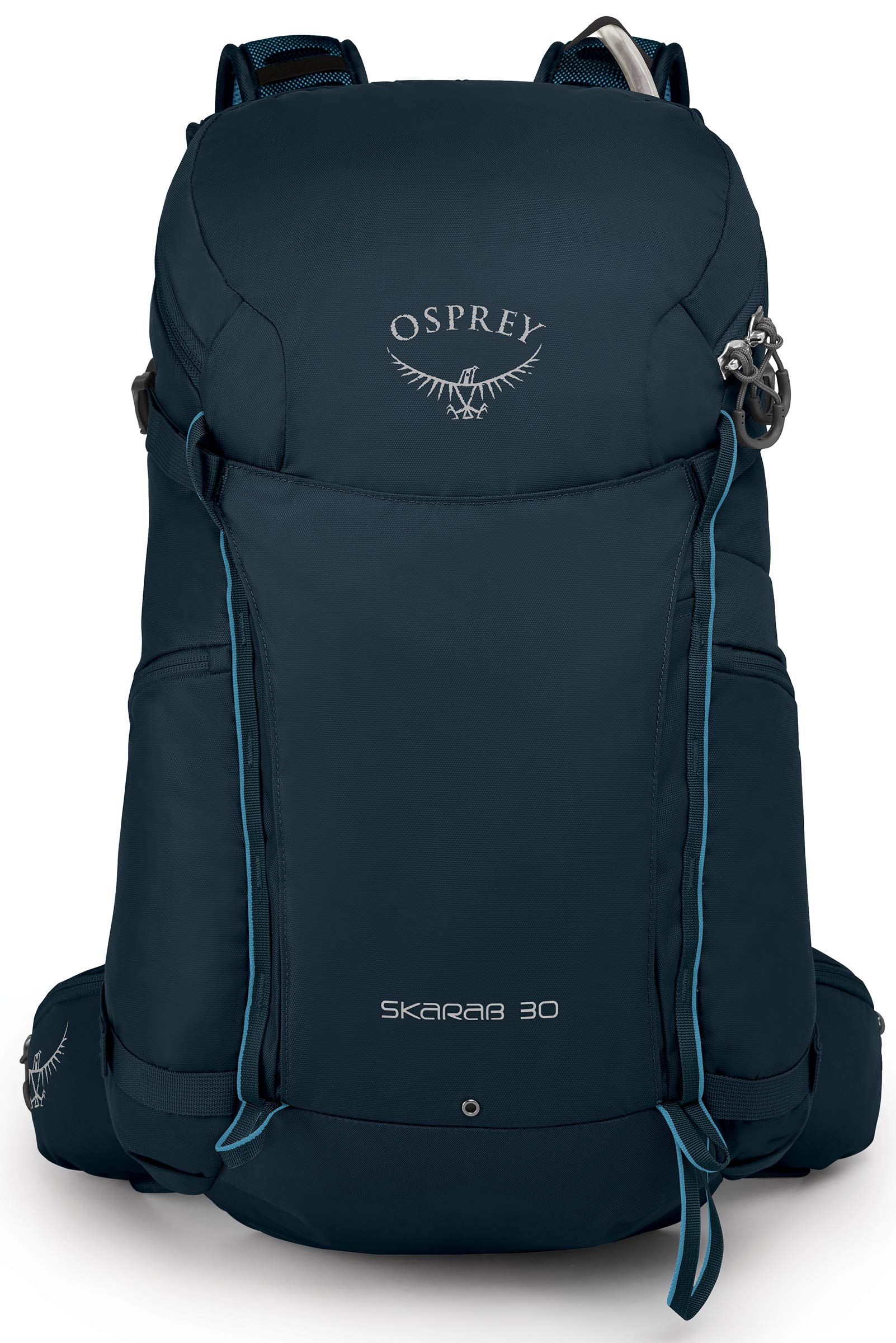 Osprey Skarab 30L Men's Hiking Backpack with Hydraulics Reservoir, Deep Blue