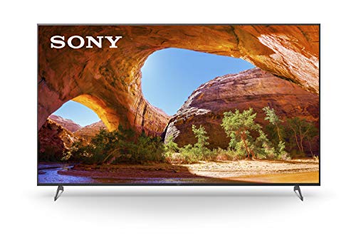 Sony X91J 85 Inch TV: Full Array LED 4K Ultra HD Smart Google TV with Dolby Vision HDR and Alexa Compatibility KD85X91J- 2021 Model , Black