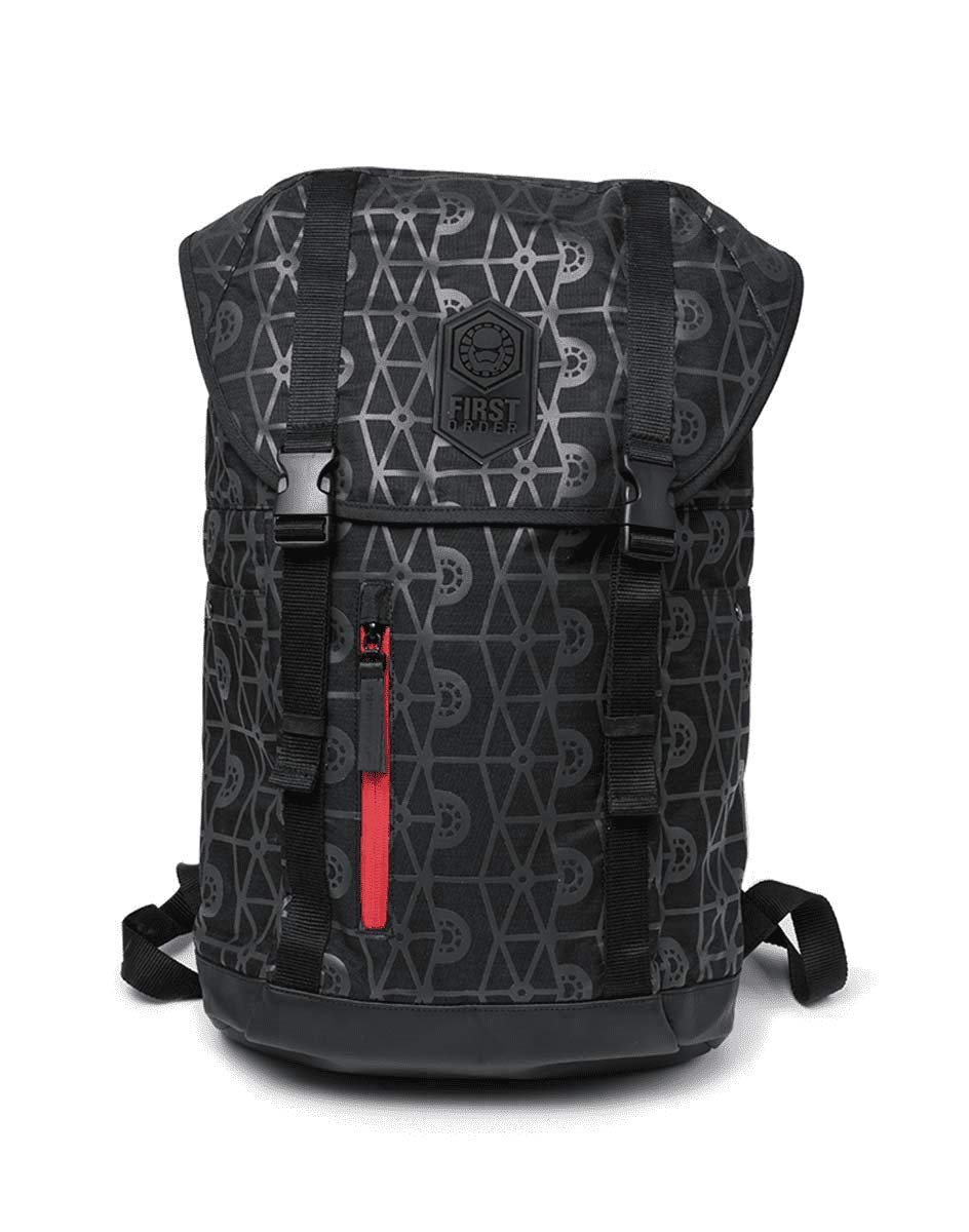 Star Wars Black First Order Inspired Sport Backpack (Default, Black)