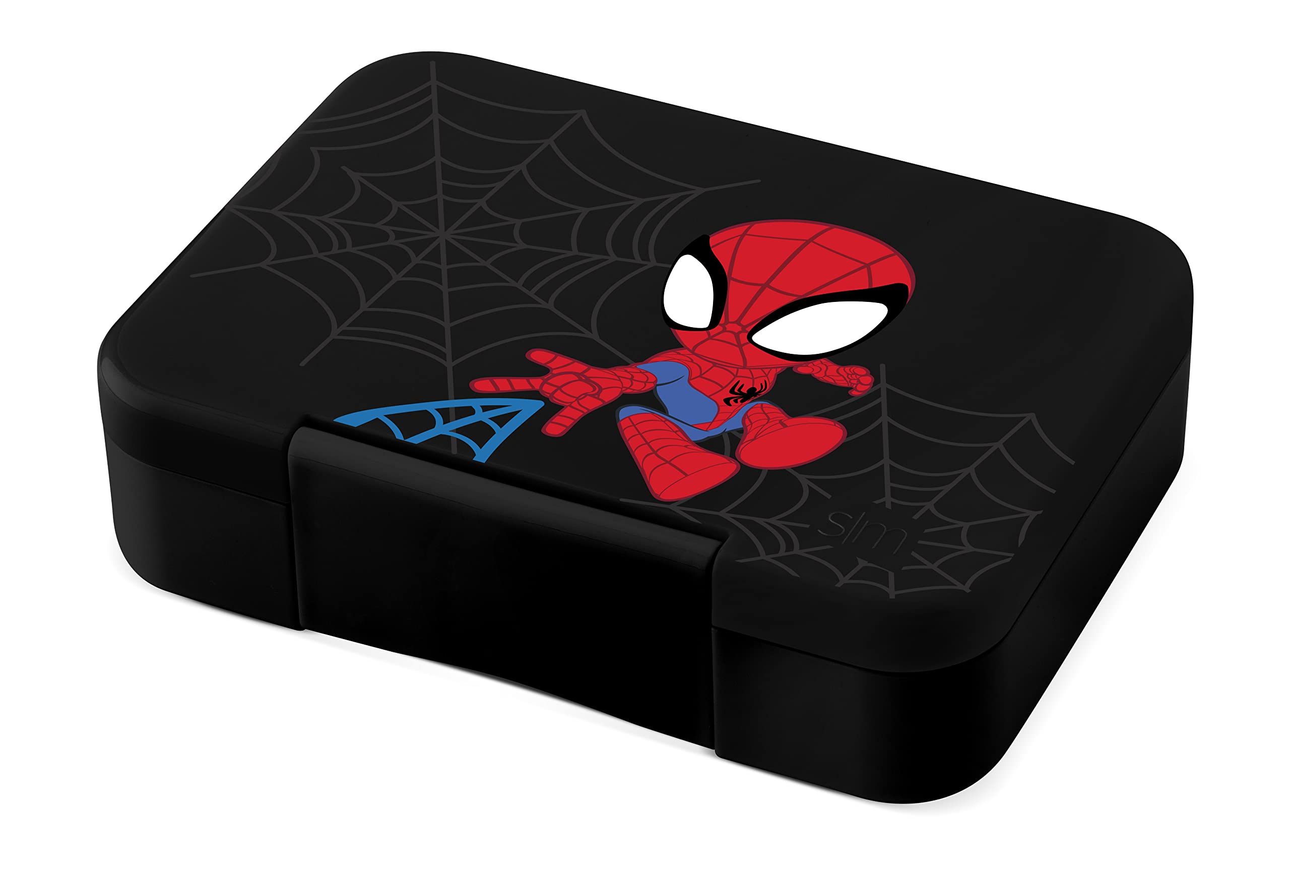 Simple Modern Marvel Spider-man Bento Lunch Box for Kids | BPA Free, Leakproof, Dishwasher Safe | Lunch Container for Boys, Toddlers | Porter Collection | 5 Compartments | Spidey Kid
