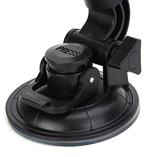 TELESIN Large Size Suction Cup Bracket Mount Holder for AEE Gopro Sony AS15 AS30 Sport Action Camera