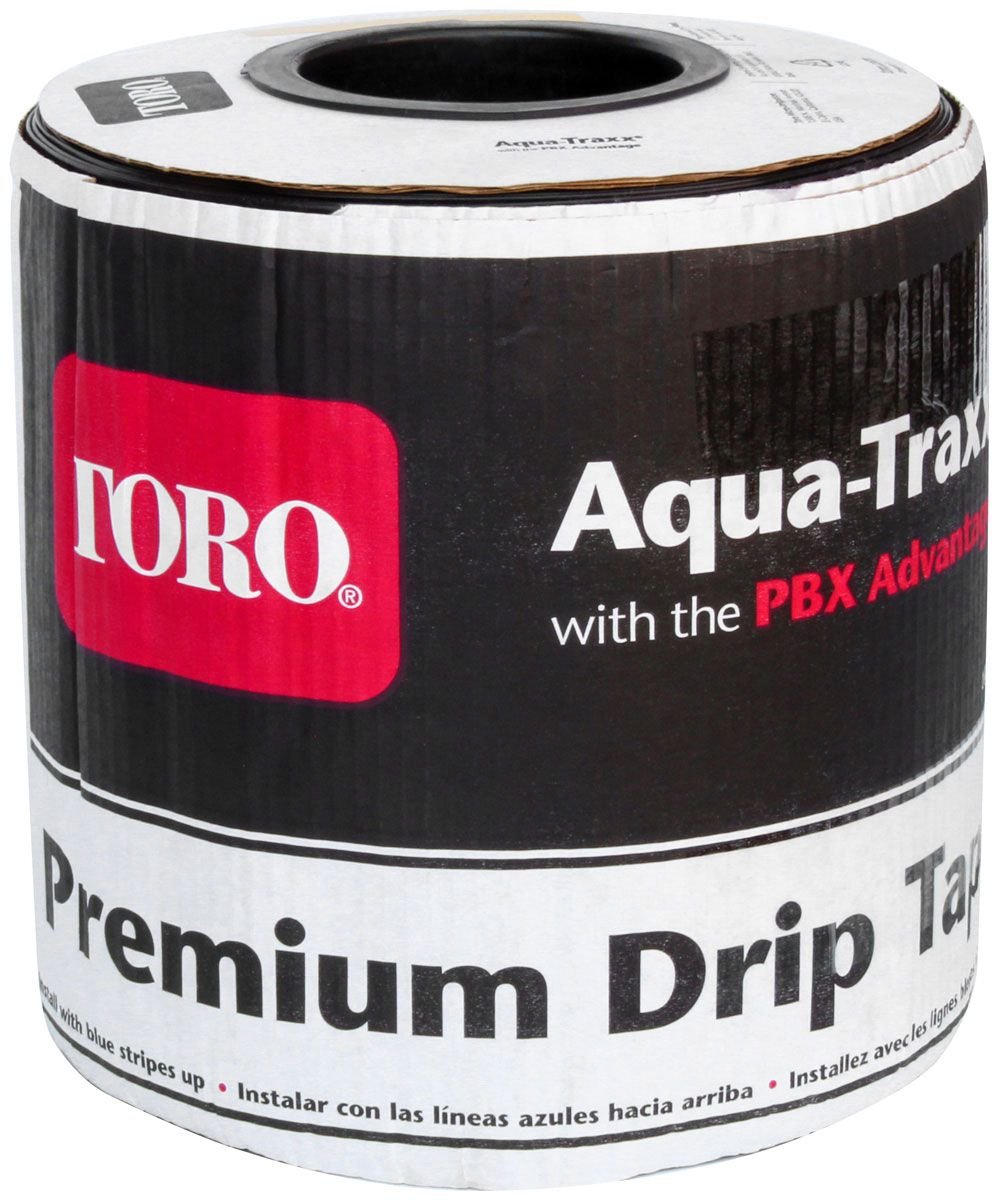 Toro EA50604134-250 Aqua-Traxx - 5/8" Drip Tape, 6 mil, 4", 1.34 GPM/100', 2,500' - EA50604134-250