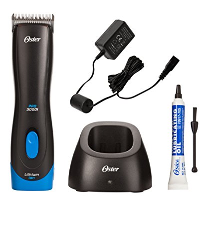 Oster Pro 3000i Cordless Pet Clippers with Size 40 CryogenX Blade (078003-050-000) for dogs,house-cats,horses